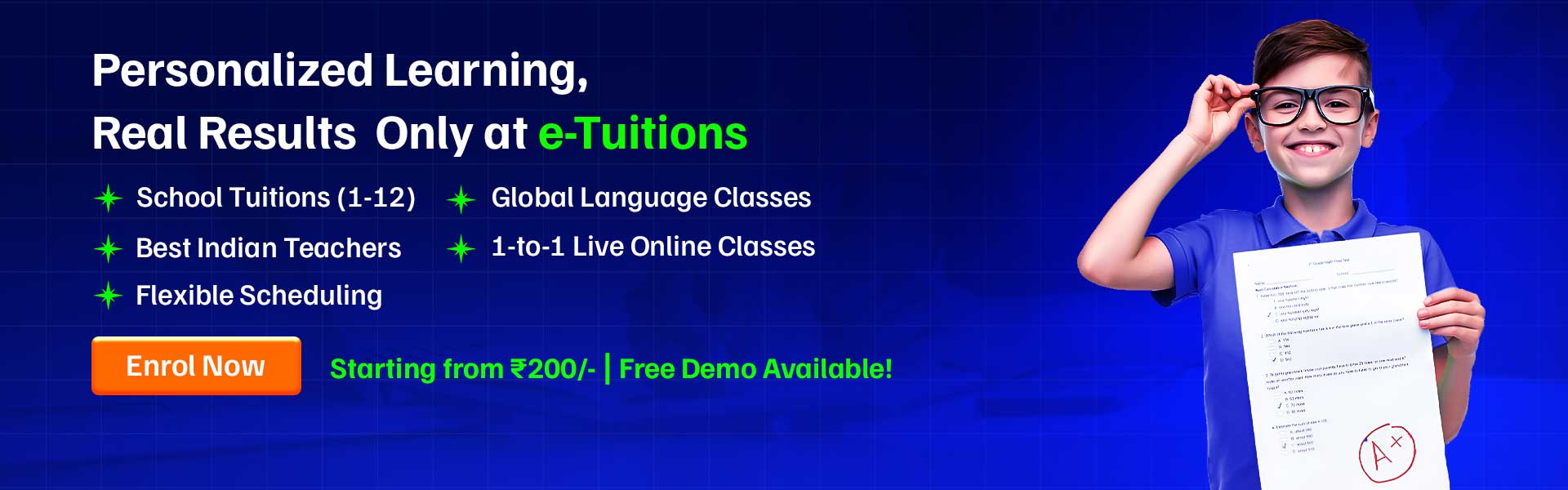 Best Online Tuition in India | e-Tuitions